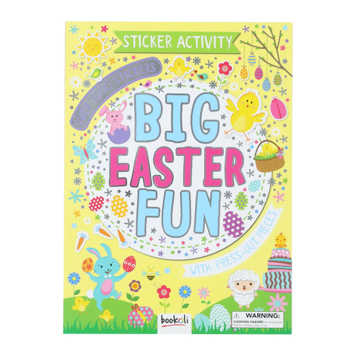 big easter fun sticker activity book | Five Below | let go & have fun