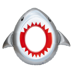 shark inflatable inner tube pool float 45.3in | Five Below | let go ...