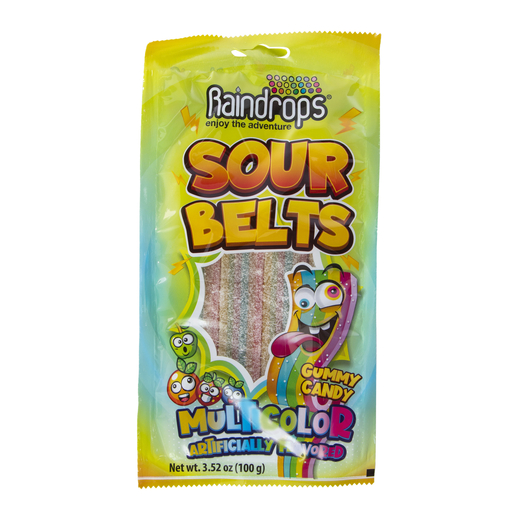 raindrops® sour belts multicolor gummy candy 3.52oz | Five Below | let ...