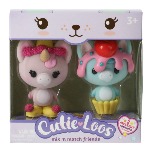 cutie-loos mix 'n match friends 2-pack | Five Below | let go & have fun