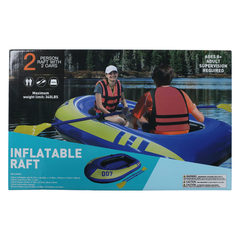 inflatable raft with oars 76.7in x 44.8in | Five Below | let go & have fun