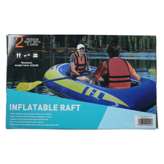 inflatable raft with oars 76.7in x 44.8in | Five Below | let go & have fun