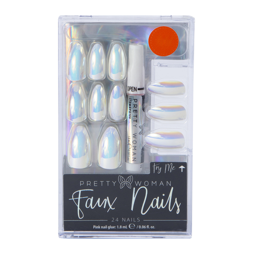 pretty woman faux nails 24-piece set | Five Below | let go & have fun