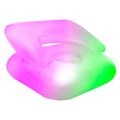 neon-comfort LED inflatable gaming chair 29.5in x 27.6in | Five Below ...
