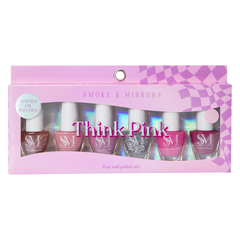 smoke & mirrors think pink nail polish set 6-count | Five Below | let ...