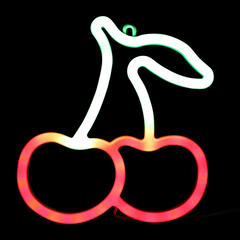 cherry LED neon light 8.5in x 7.25in | Five Below | let go & have fun