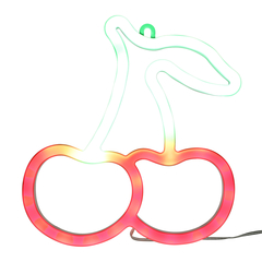 cherry LED neon light 8.5in x 7.25in | Five Below | let go & have fun