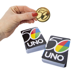uno® 50th anniversary card game | Five Below | let go & have fun