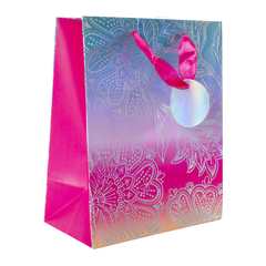 medium print gift bag 9in x 7in | Five Below | let go & have fun