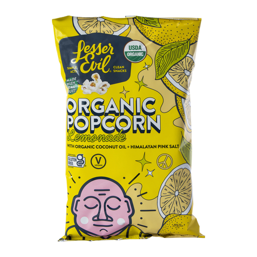 lesser evil® organic popcorn lemonade 4.6oz | Five Below | let go ...