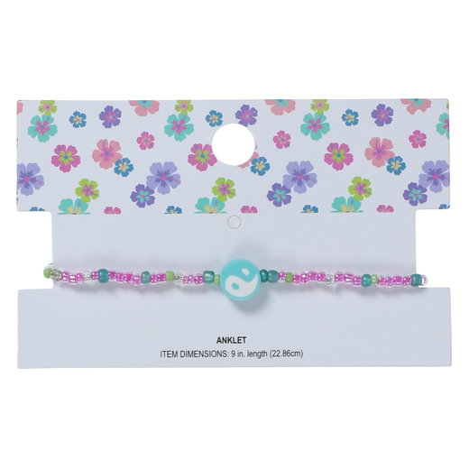 seed bead anklet | Five Below | let go & have fun