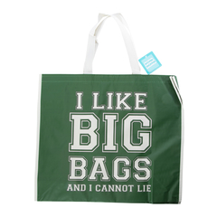 reusable tote bag 20.5in x 17.7in | Five Below | let go & have fun
