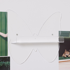 clear butterfly shelf 11.85in x 9.96in | Five Below | let go & have fun