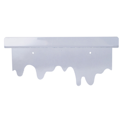 clear drippy shelf 11.81in x 5.78in | Five Below | let go & have fun