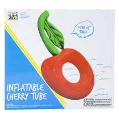 high five® cherry inner tube pool float 65in | Five Below | let go ...