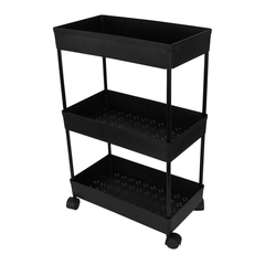 3-tier plastic rolling cart 15.75in x 24.4in | Five Below | let go ...