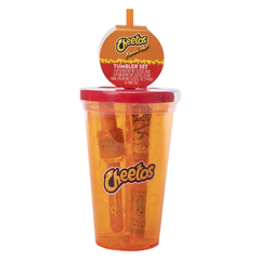 cheetos® flamin’ hot beauty tumbler 5-piece set | Five Below | let go ...