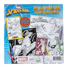 4-pack poster coloring set with markers | Five Below | let go & have fun