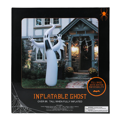 8ft inflatable ghost decoration | Five Below | let go & have fun
