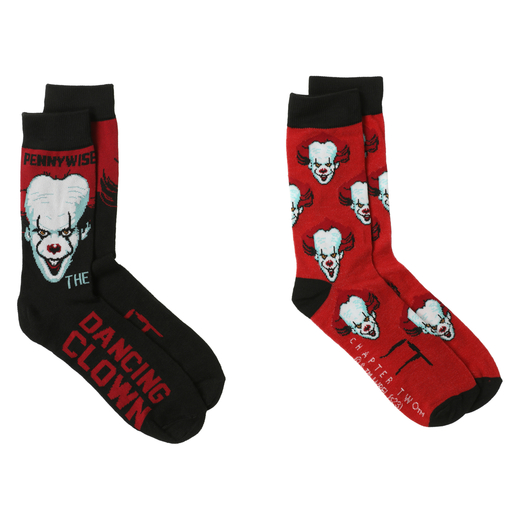 it® pennywise mens crew socks 2-pack | Five Below | let go & have fun