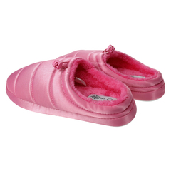ladies pink quilted puffer slippers | Five Below | let go & have fun