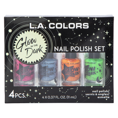 l.a. colors® glow in the dark nail polish set 4-count | Five Below ...