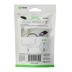 6ft 8-pin to USB-C charging cable | Five Below | let go & have fun