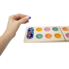 wooden mancala modern classic game | Five Below | let go & have fun