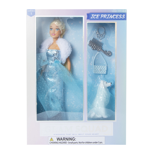 Glam Squad Ice Princess Doll Five Below Let Go And Have Fun
