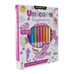 kaleidoscope unicorn daydream coloring book kit | Five Below | let go ...