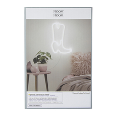 cowboy boot LED wall light 6.5in x 9.8in | Five Below | let go & have fun