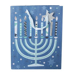 large hanukkah gift bag 12.75in x 10.25in | Five Below | let go & have fun
