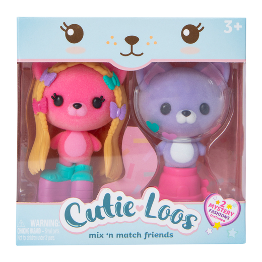 cutie-loos mix 'n match friends 2-count | Five Below | let go & have fun