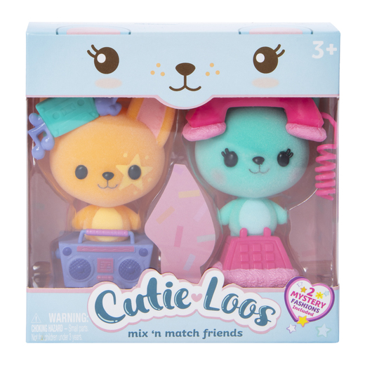 cutie-loos mix 'n match friends 2-count | Five Below | let go & have fun