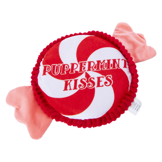 holiday peppermint squeaker dog toy | Five Below | let go & have fun