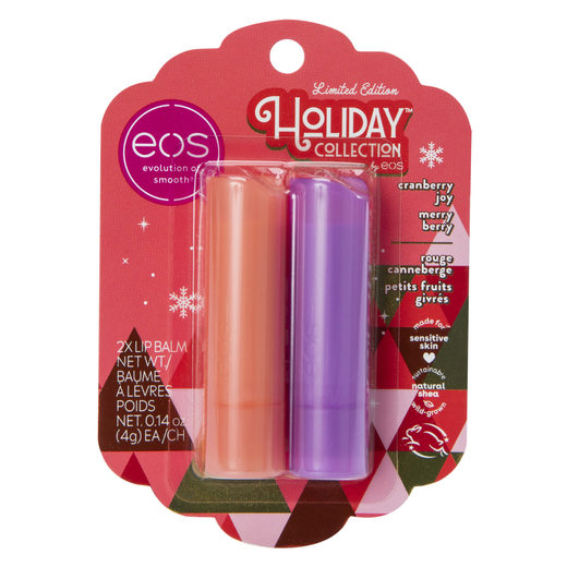 eos® limited edition holiday collection™ lip balm 2-pack | Five Below ...