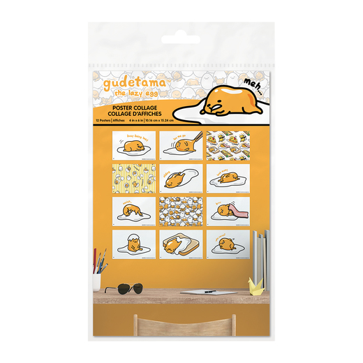 Gudetama™ Poster Collage 12-Pack | Five Below | let go & have fun