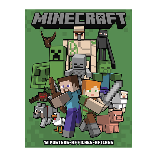 Minecraft™ Posters 12-Count | let go & have fun