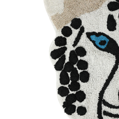 Leopard Shaped Rug 30in x 30in | Five Below | let go & have fun