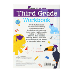 Ready To Learn Third Grade Workbook | Five Below | let go & have fun