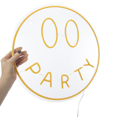 Neon LED Smile ‘Party’ Wall Light 18in | Five Below | let go & have fun