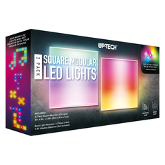square touch-activated LED lights 2-pack | Five Below | let go & have fun