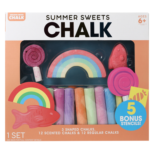 Chalk Set 32-Count | Five Below | let go & have fun