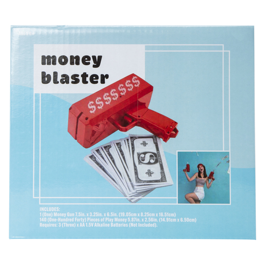 Money Blaster With Play Money | Five Below | let go & have fun