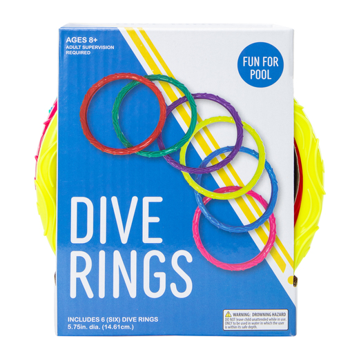 Dive Ring 6-Pack | Five Below | let go & have fun